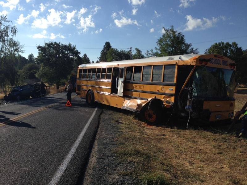 CHP: 5 injured, driver arrested for DUI in head-on crash with school ...