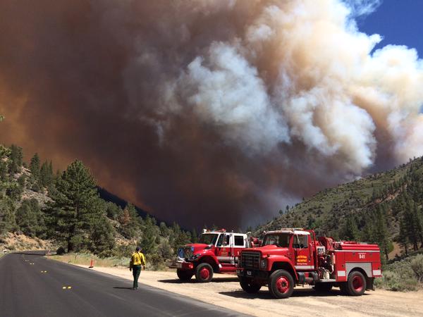 Washington Fire grows south of Lake Tahoe | abc10.com