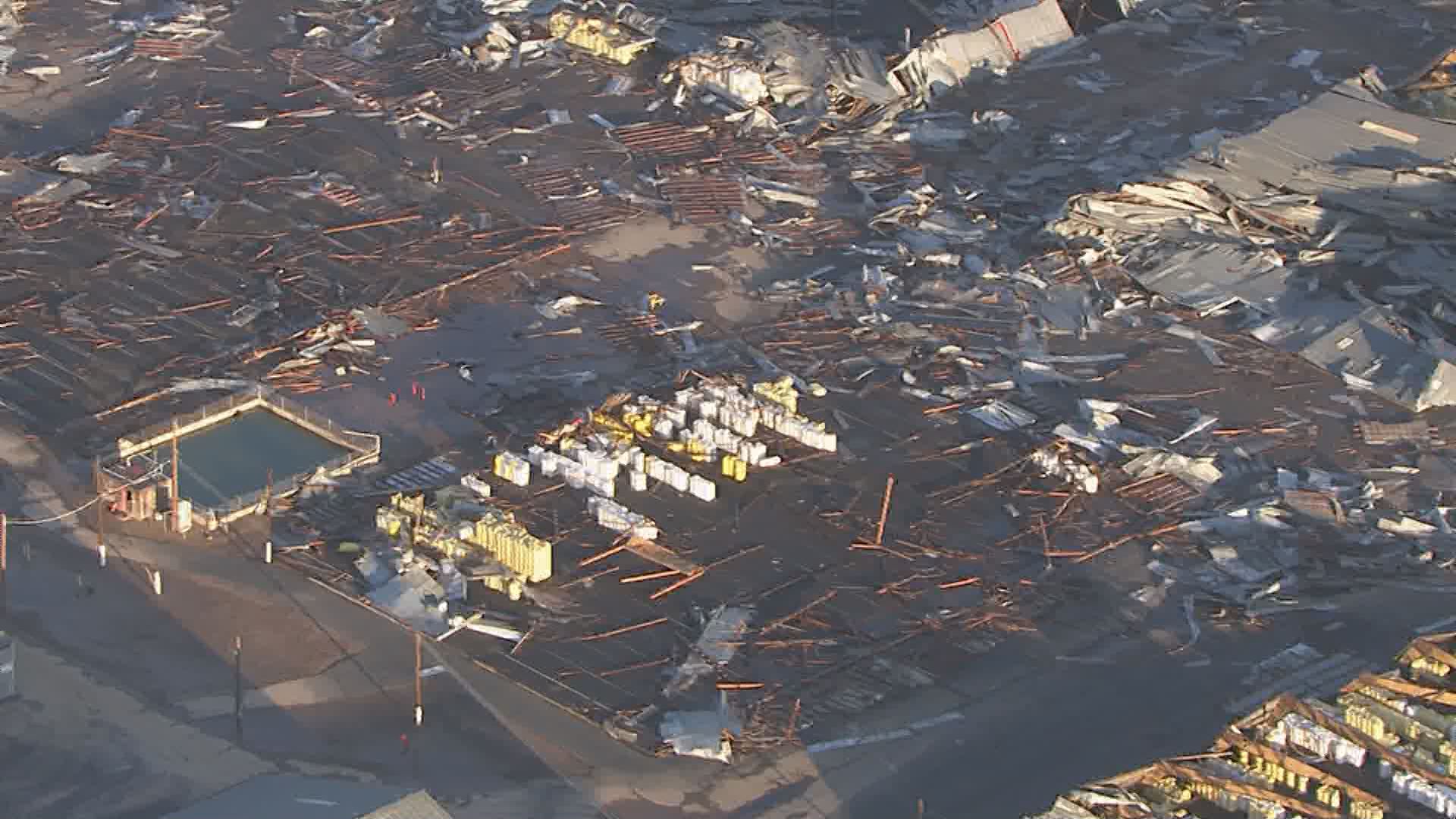 Sunrise reveals severe damage in Arizona | abc10.com