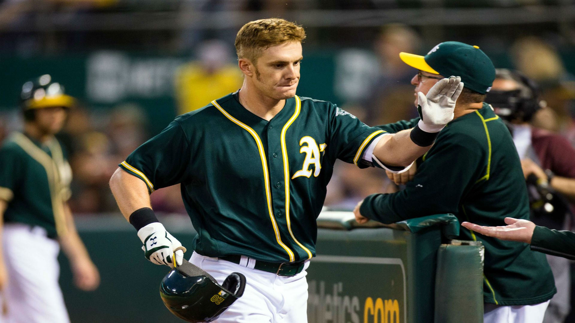 Athletics utility man Canha has successful hip surgery | abc10.com
