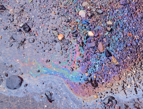 Authorities eye whether odor linked to oil sheen | abc10.com